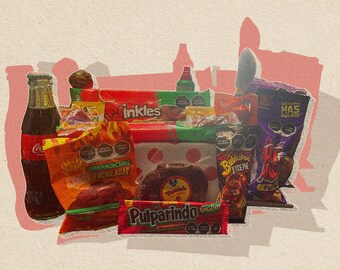 Spicy Snack Box, Chip Box, Spicy Food, Gift Boxes, Birthday Care ...