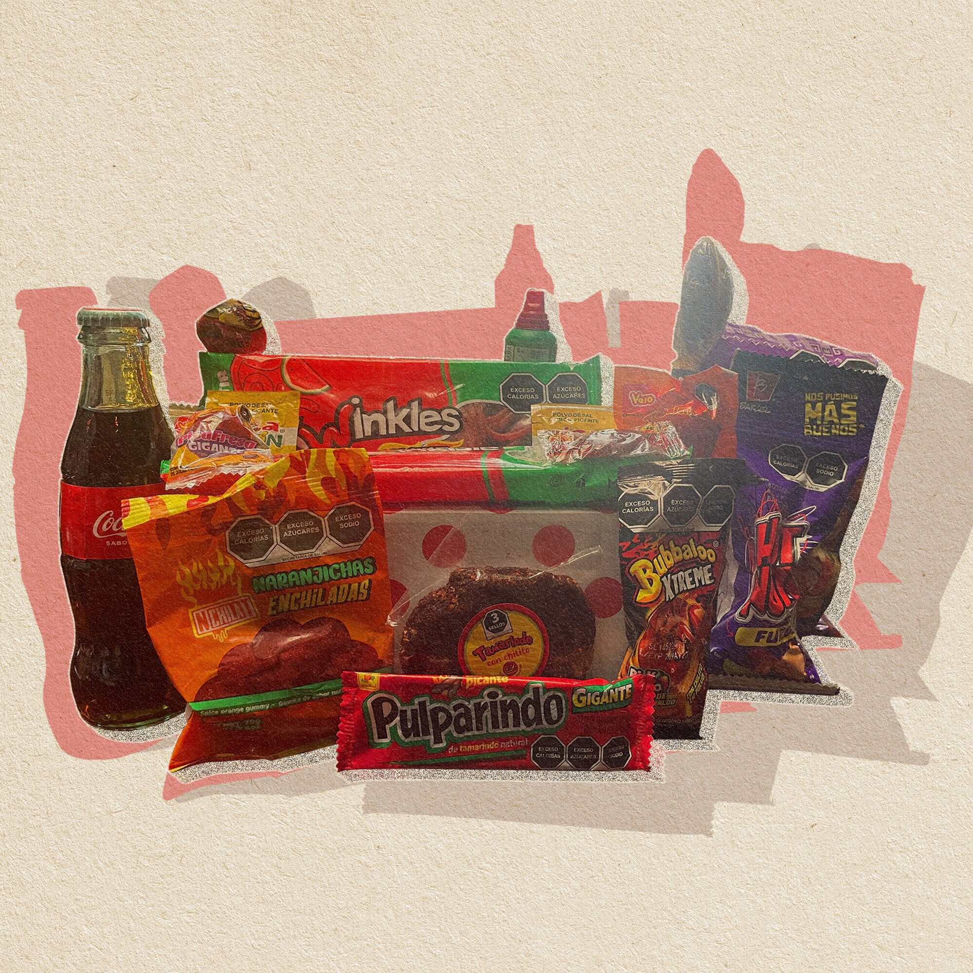 Spicy Mexican Snack Box - Etsy