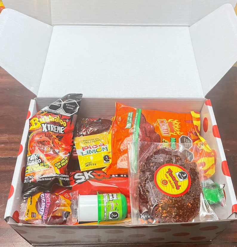 Spicy Mexican Snack Box - Etsy