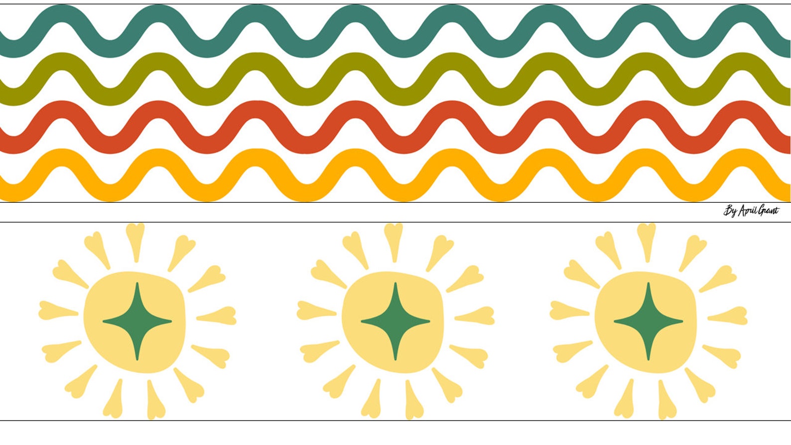 Hello Yellow Bundle | Classroom Bulletin Board Borders | Instant ...