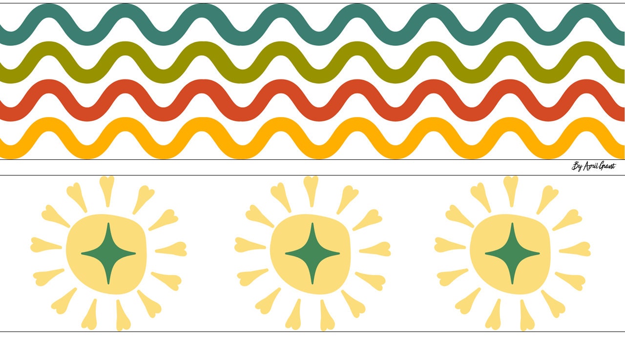 Hello Yellow Bundle | Classroom Bulletin Board Borders | Instant ...