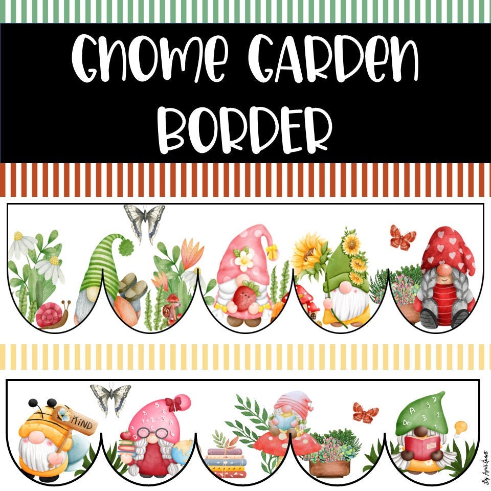 Printable Border Bulletin Boards , Gnome Bulletin Board Classroom ...