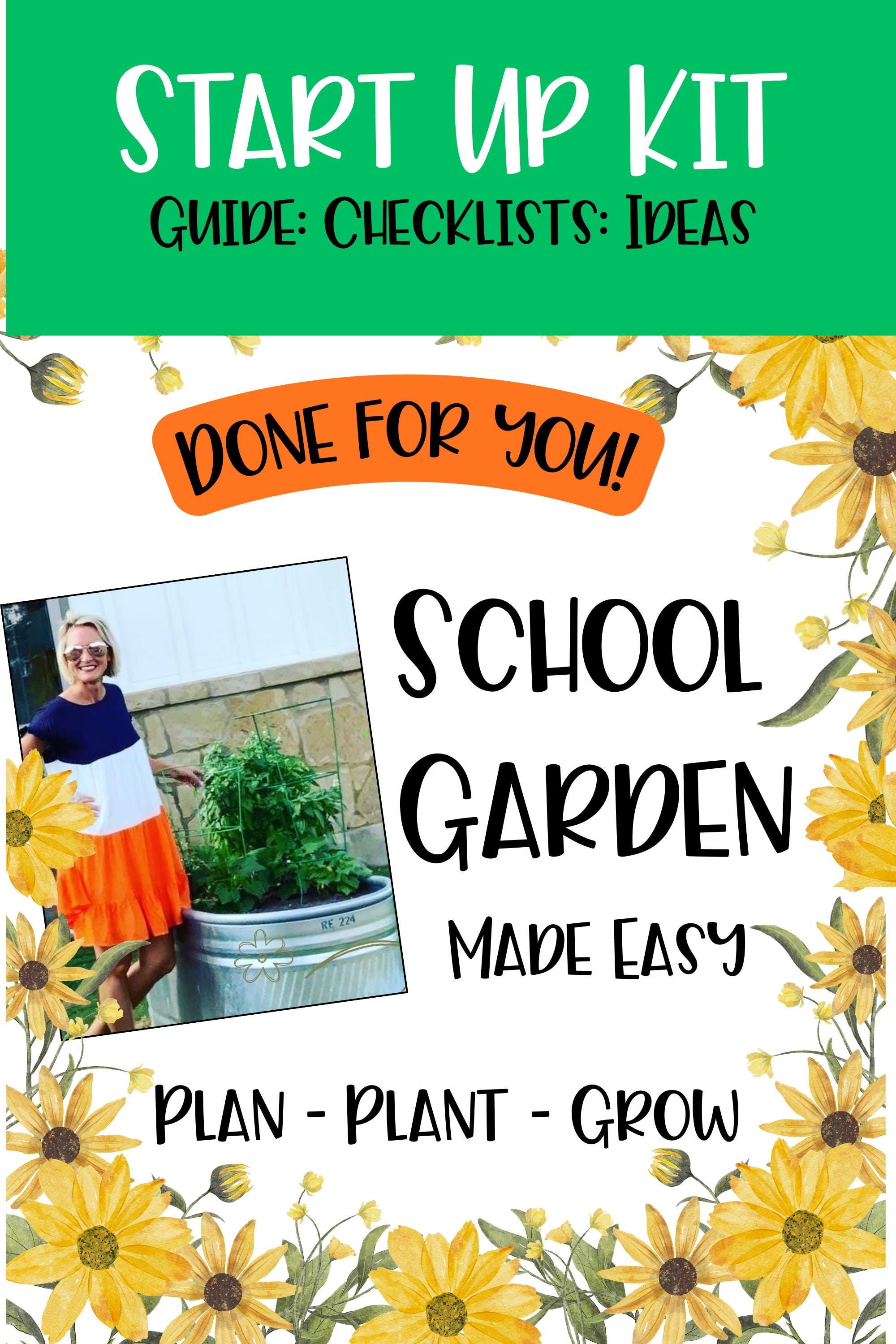 Elementary School Garden Club Starter Kit | Outdoor Learning (digital ...