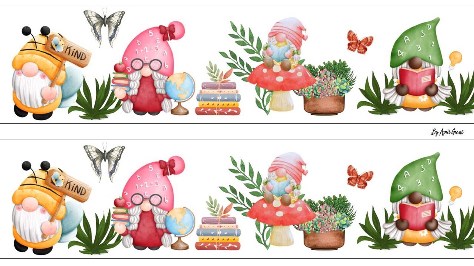 Printable Border Bulletin Boards , Gnome Bulletin Board Classroom ...