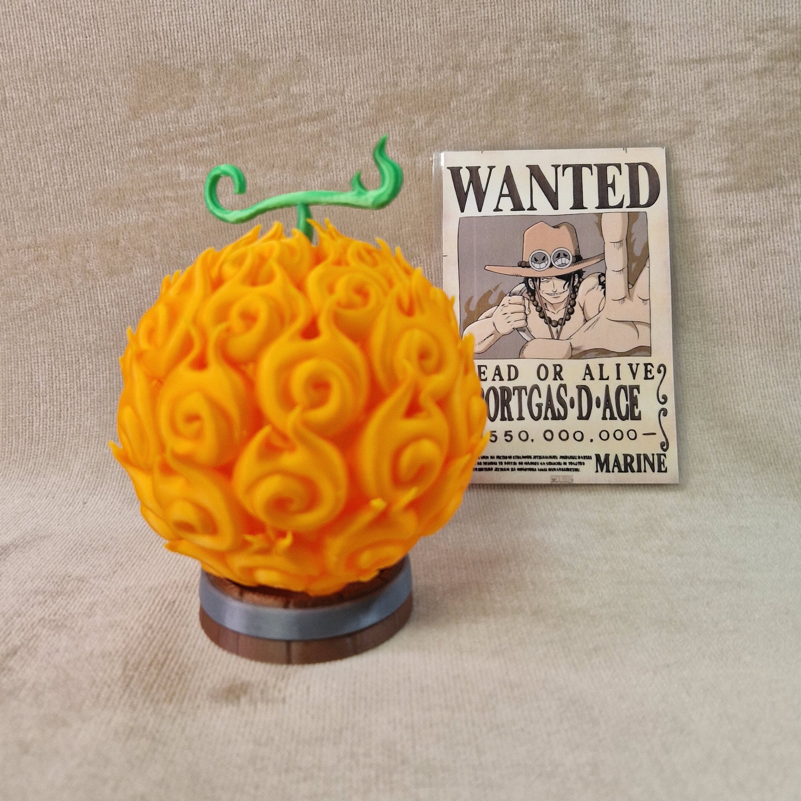 Devil Fruit One Piece Anime Fire Fruit Ace Sabo Mera Mera No - Etsy