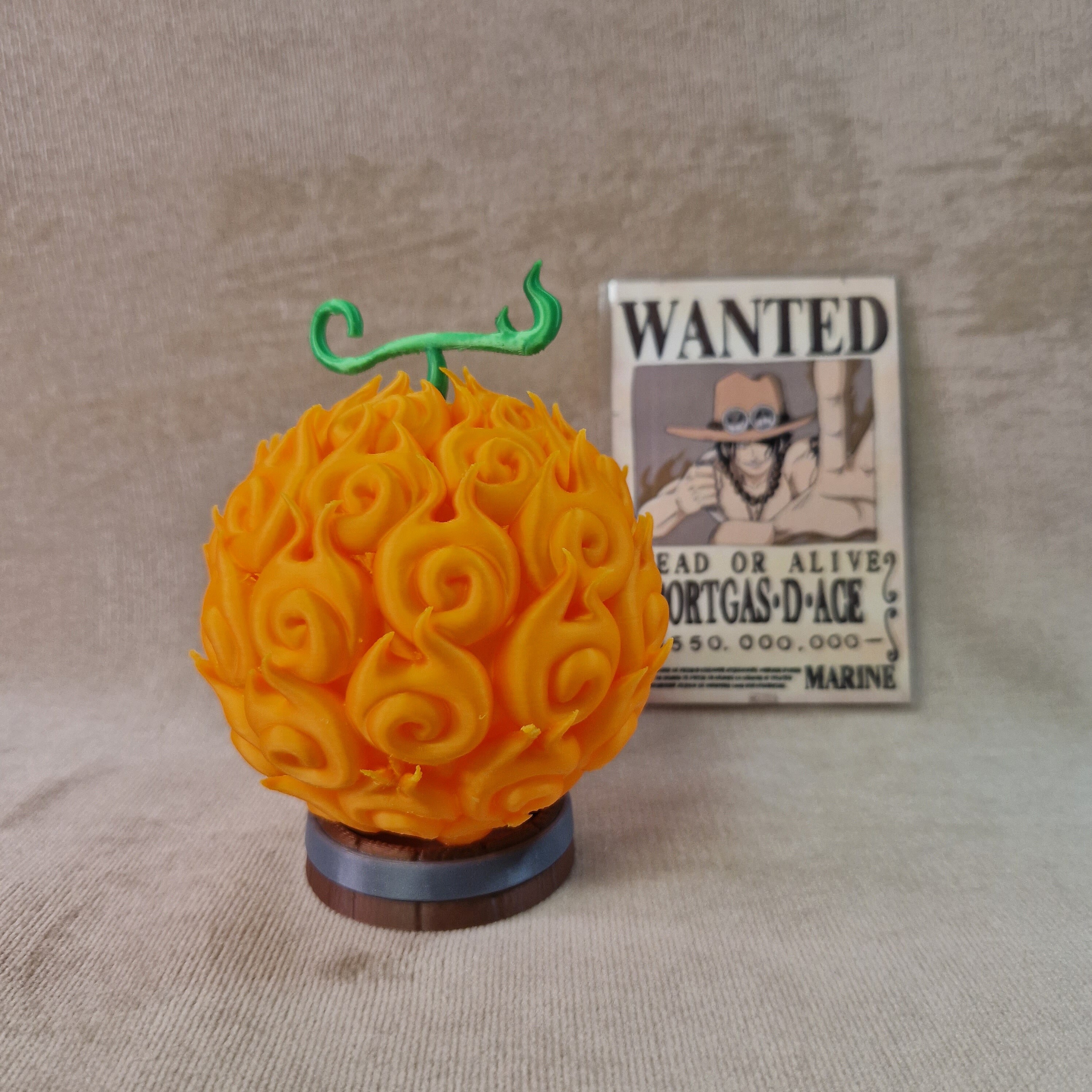 Devil Fruit One Piece Anime Fire Fruit Ace Sabo Mera Mera No - Etsy