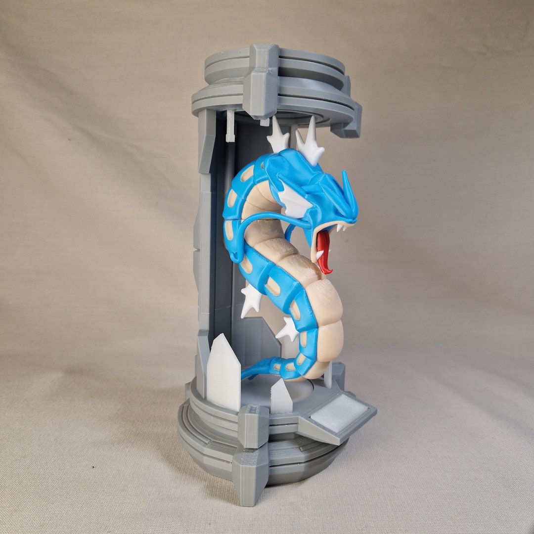 Clone Tank Gyarados 27 Cm High With RGB LED and Remote Control Water ...