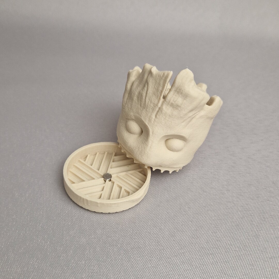 Grinder Crusher Marvel Baby Groot I Am Groot Spice Mill Herb Mill Weed ...