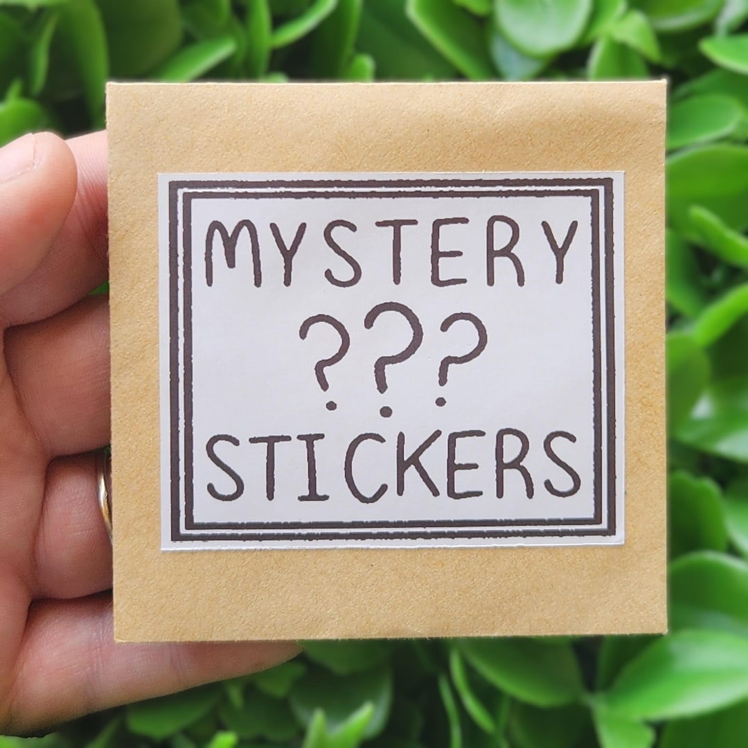 Mystery Sticker Blind Bag - Etsy