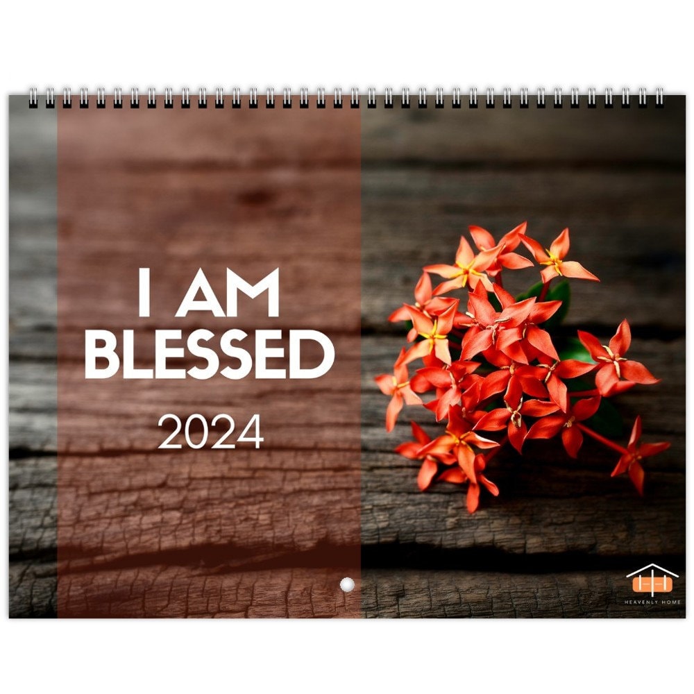 Floral Calendar 2024 Monthly Calendar Flower Wall Art - Etsy