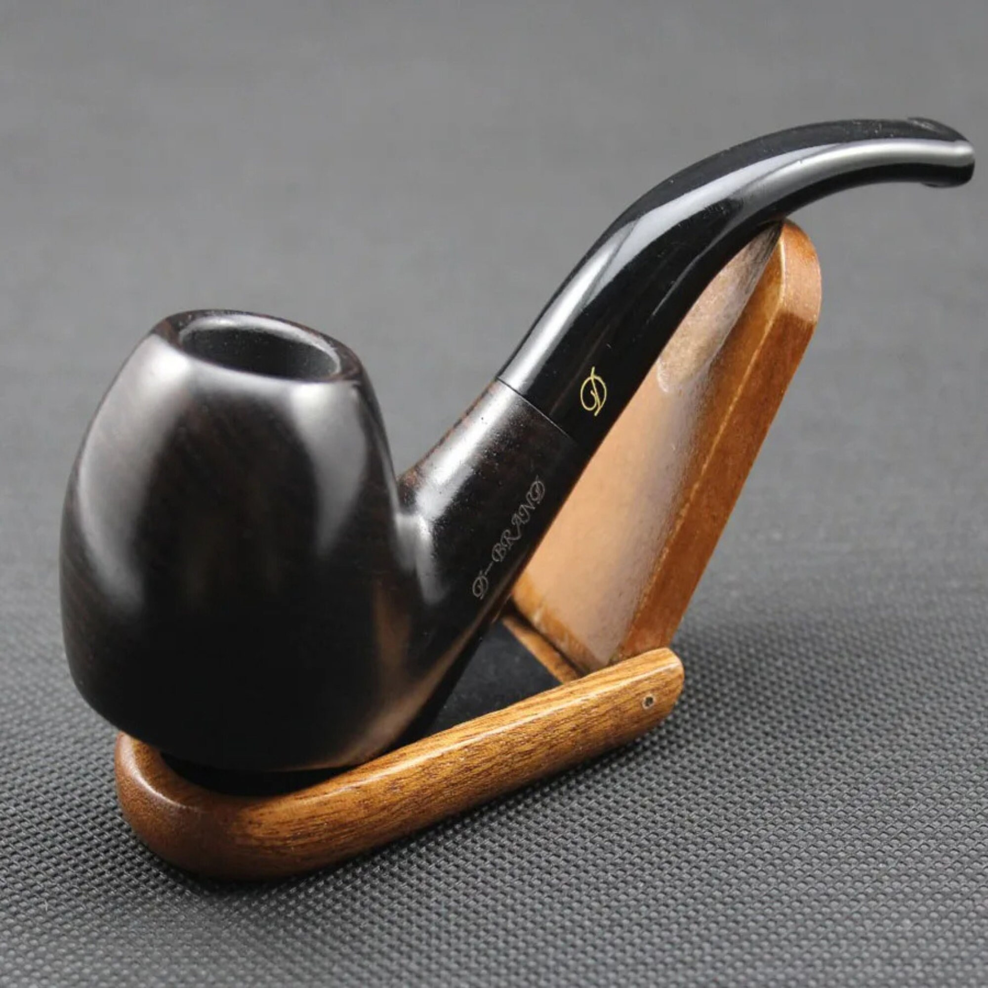 Best Ebony Wood Handmade 9mm Pipe Filter, Pouch Smoking Tobacco Pipe ...