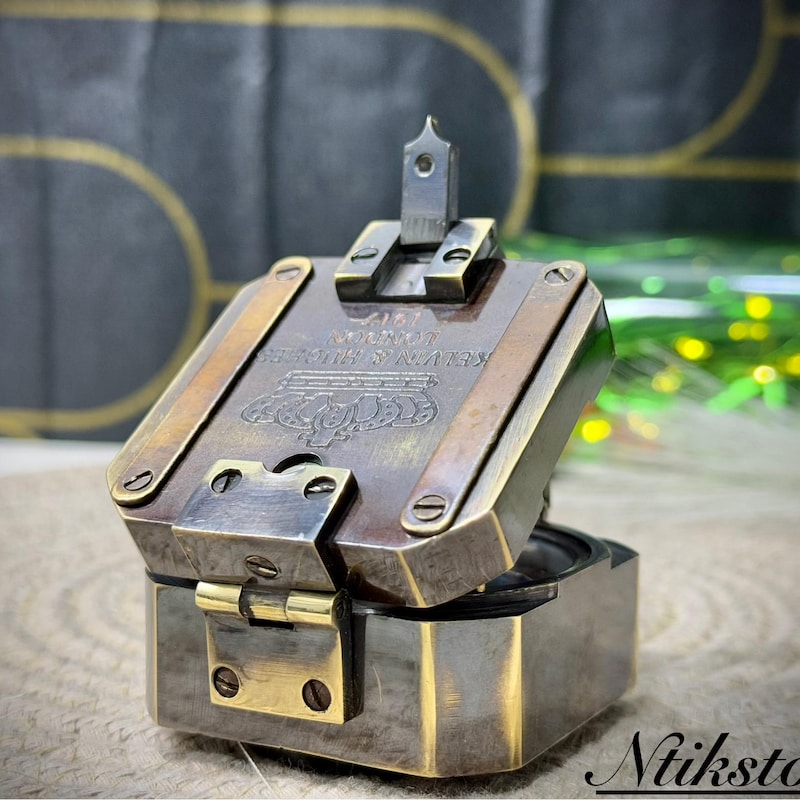 Antique Transit Compass - Etsy