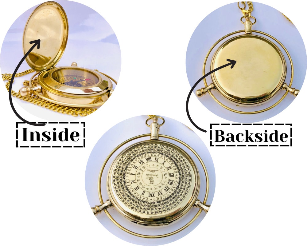 Golden Compass Alethiometer Brass Present,personalized Birthday Gift ...