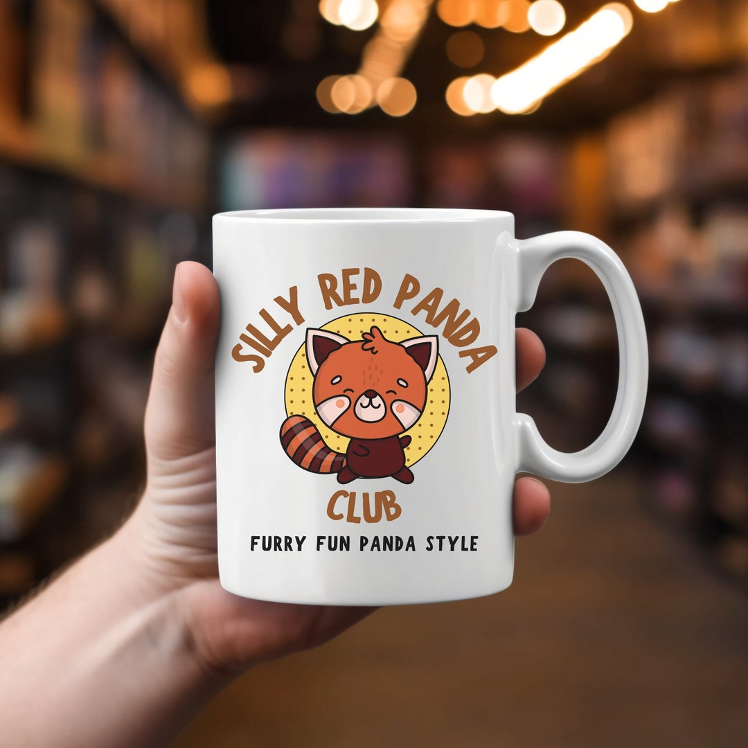 Red Panda, Red Panda Mug, Red Panda Gifts, Panda - Etsy