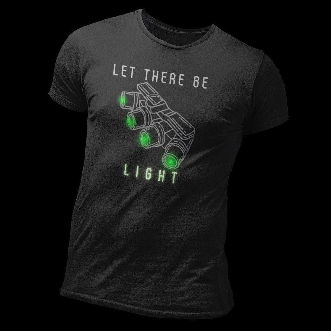 Night Vision T-shirt, Let There Be Light, (NVG NVD NOD Tactical Shirt ...