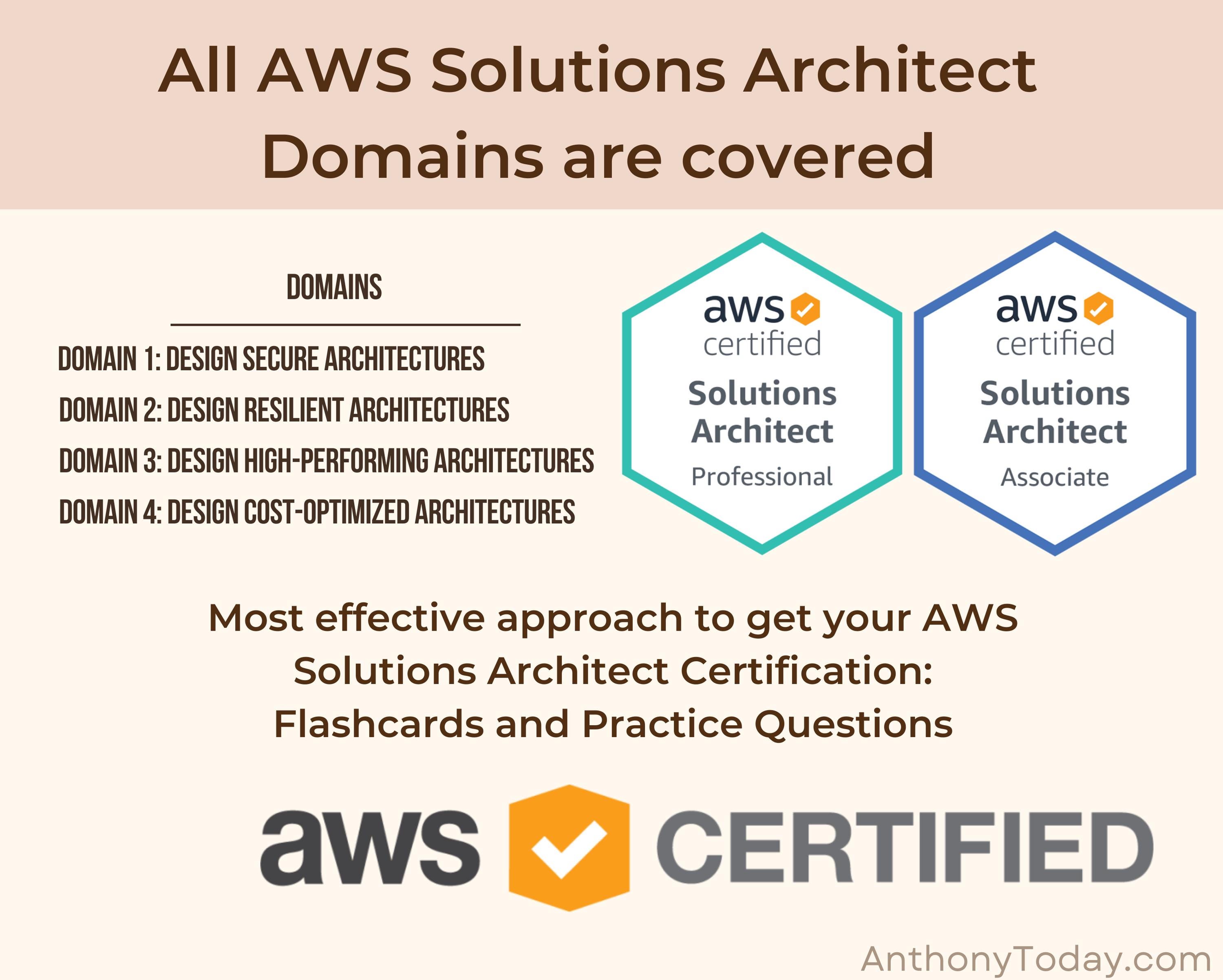 AWS Solutions Architect Anki Flashcards: SAA-C03 & SAP-C02 Exam Prep (digital Download) - Etsy
