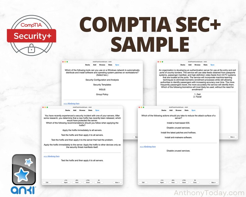 Mega Cyber Bundle Anki Flashcards | CISSP, Comptia, Aws, ISACA, Master Cybersecurity, Cloud, and ...