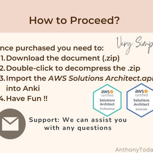 AWS Solutions Architect Anki Flashcards: SAA-C03 & SAP-C02 Exam Prep Questions (digital Download ...