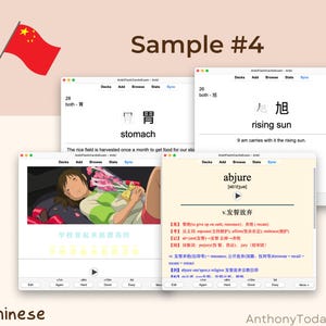 Simplified Chinese Anki Flashcards | English Study Guide With Audio ...