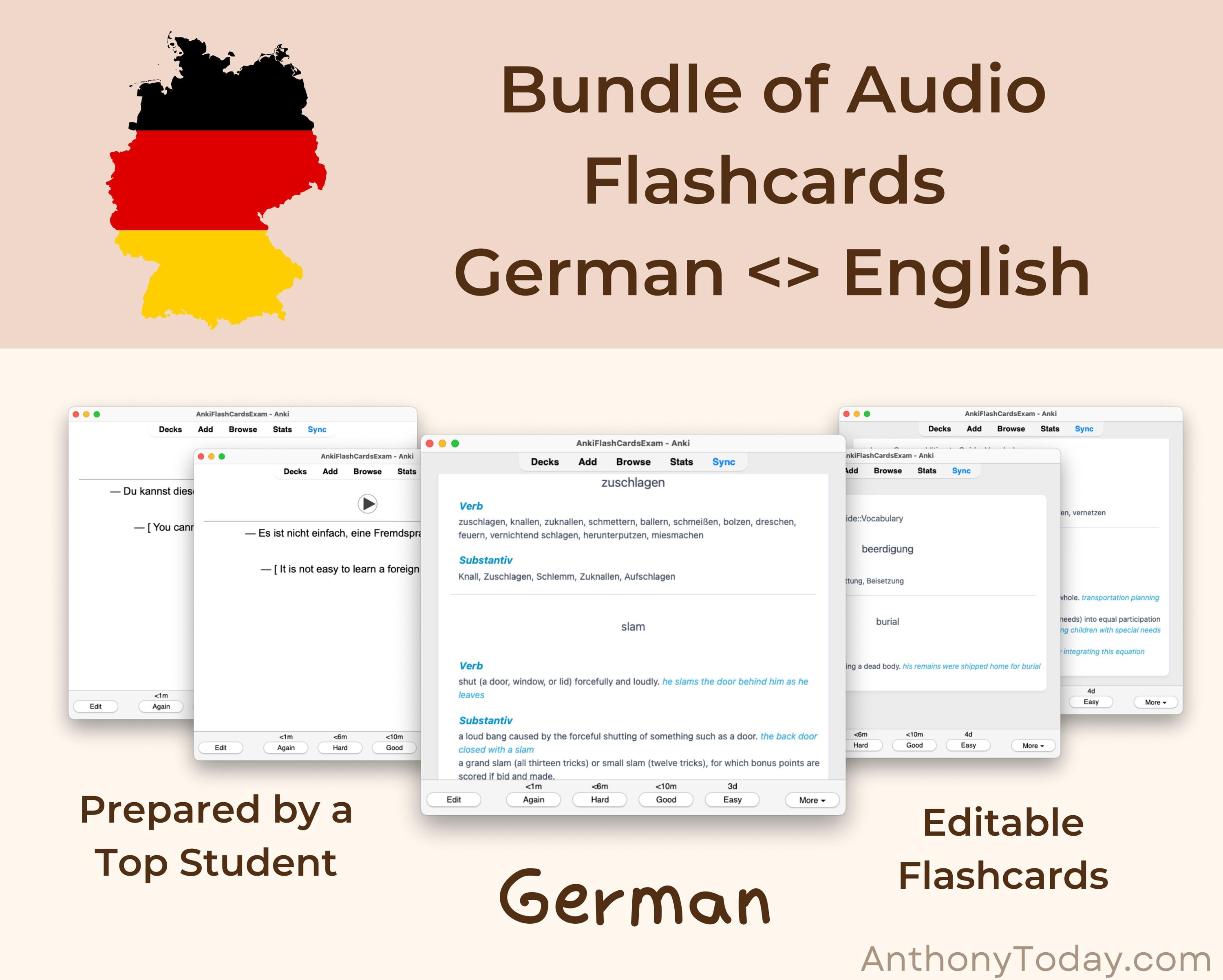 German Ultimate Guide Anki Flashcards | Master German Fast ...