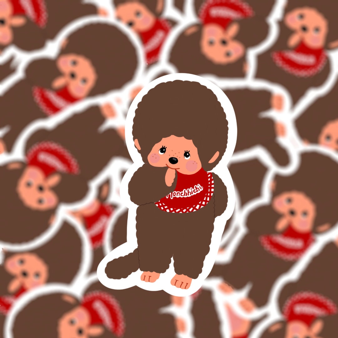Monchhichi Sticker - Etsy