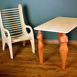 Table With Legs in the Shape of Women. - Etsy