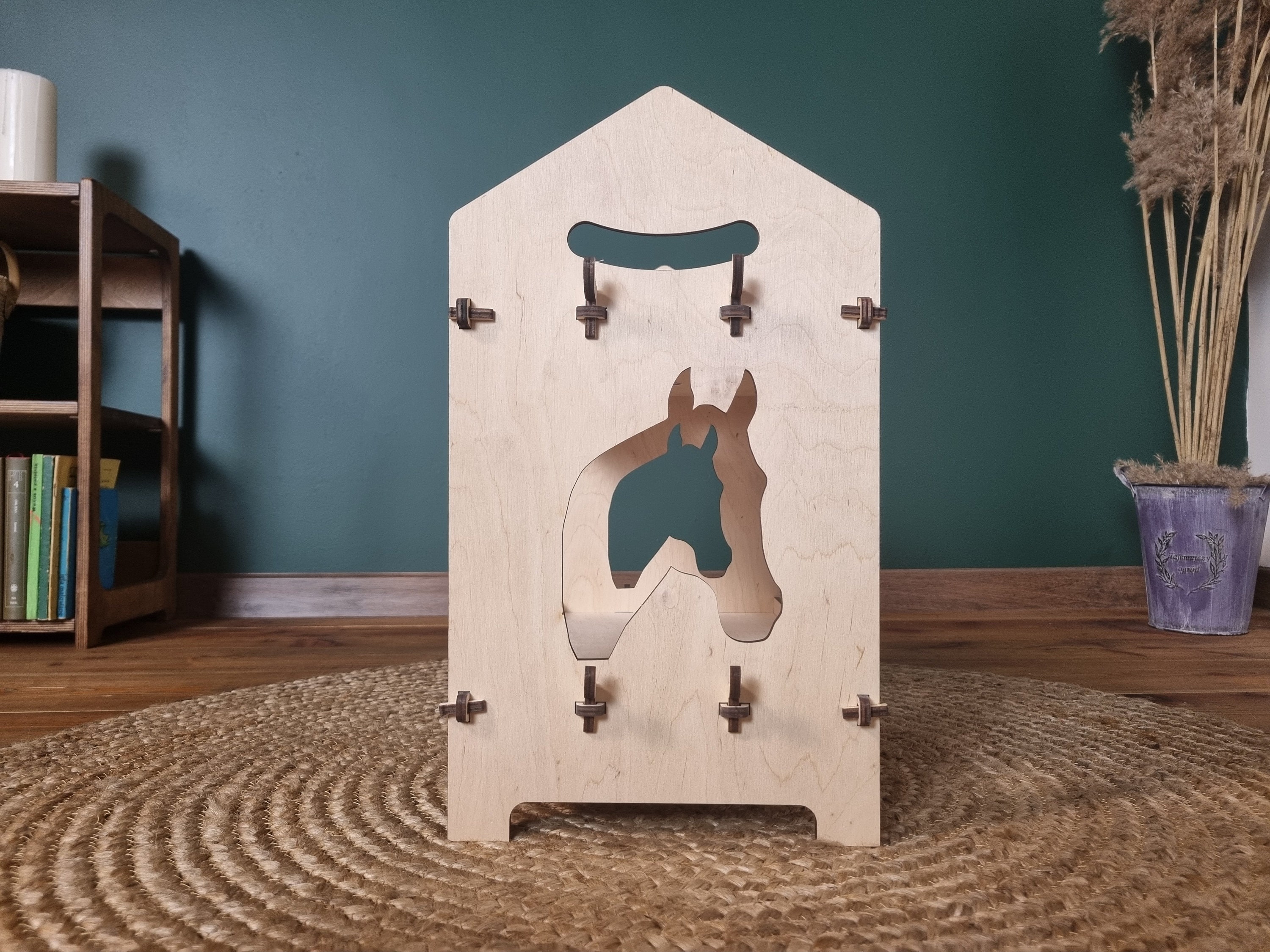 Stable for Hobby Horse for 2 Horses, Hobbyhorse Stable, Free ...