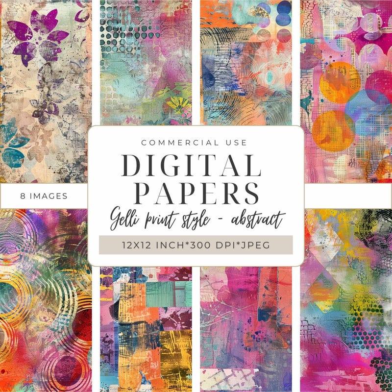 Mixed Media Poster - Etsy
