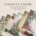 Shabby Chic Christmas I Digital Scrapbooking Papers Pack I Printable I ...