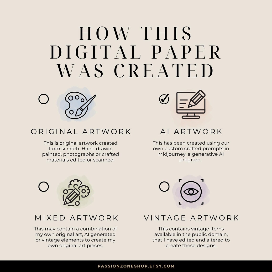 Digital Papers Pack | Abstract Shapes I Grunge I Printable Scrapbooking ...