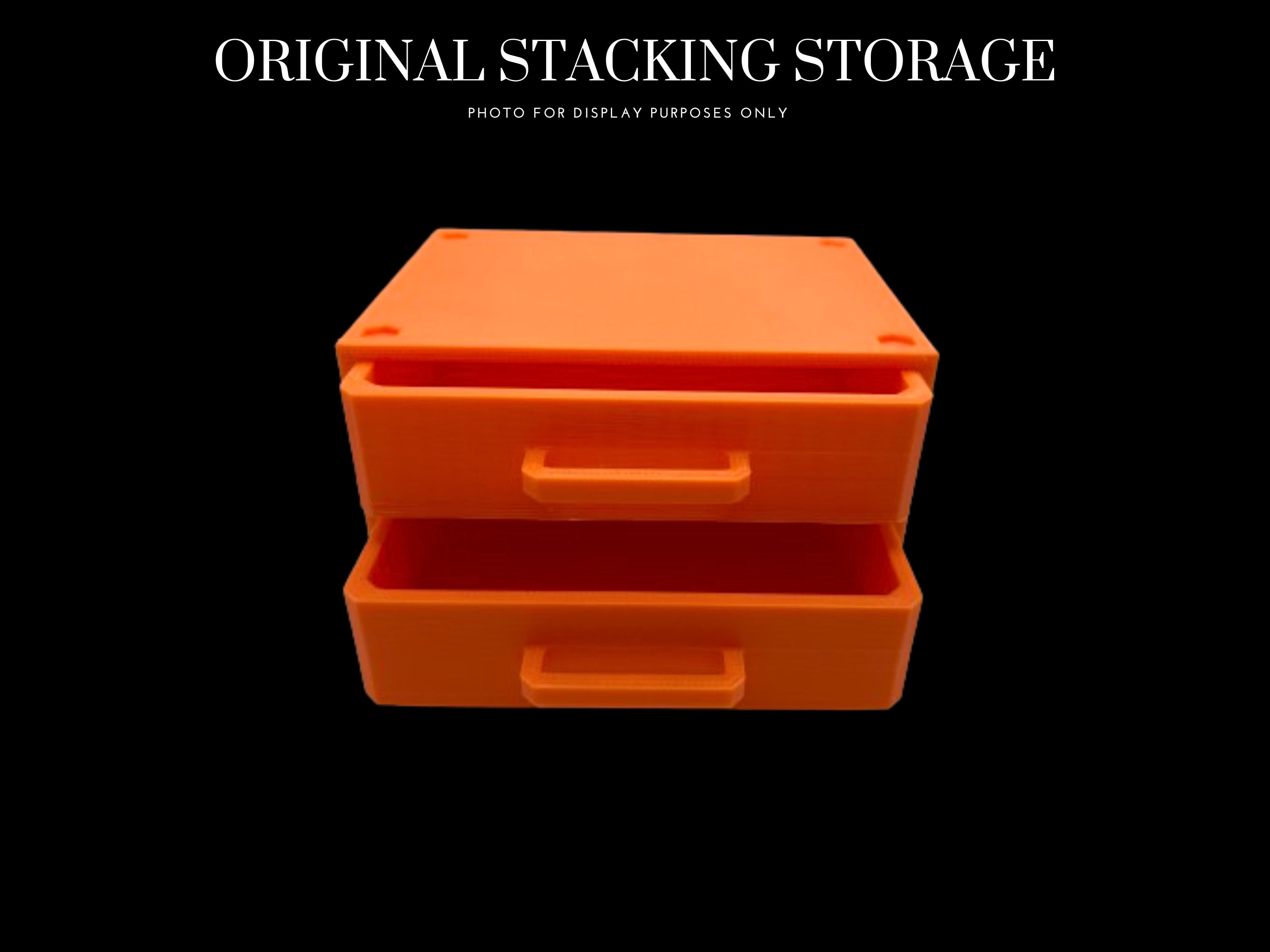 3D Printed STACKING STORAGE SYSTEM Original Version - Etsy