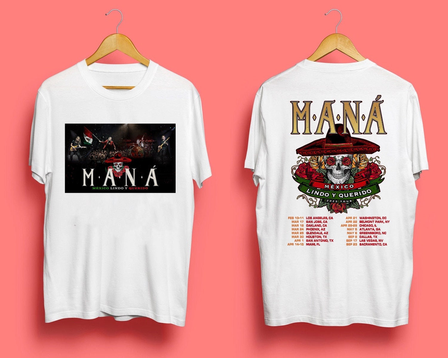 Mana Tour 2023 Mexico Lindo Y Querido Shirt, Mana Tour 2023 , Mana ...