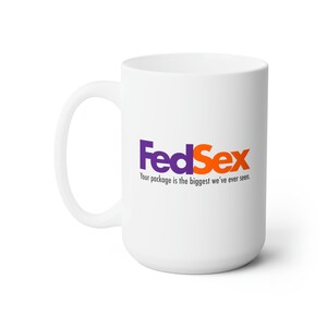 Funny Fedex Mug - Etsy UK
