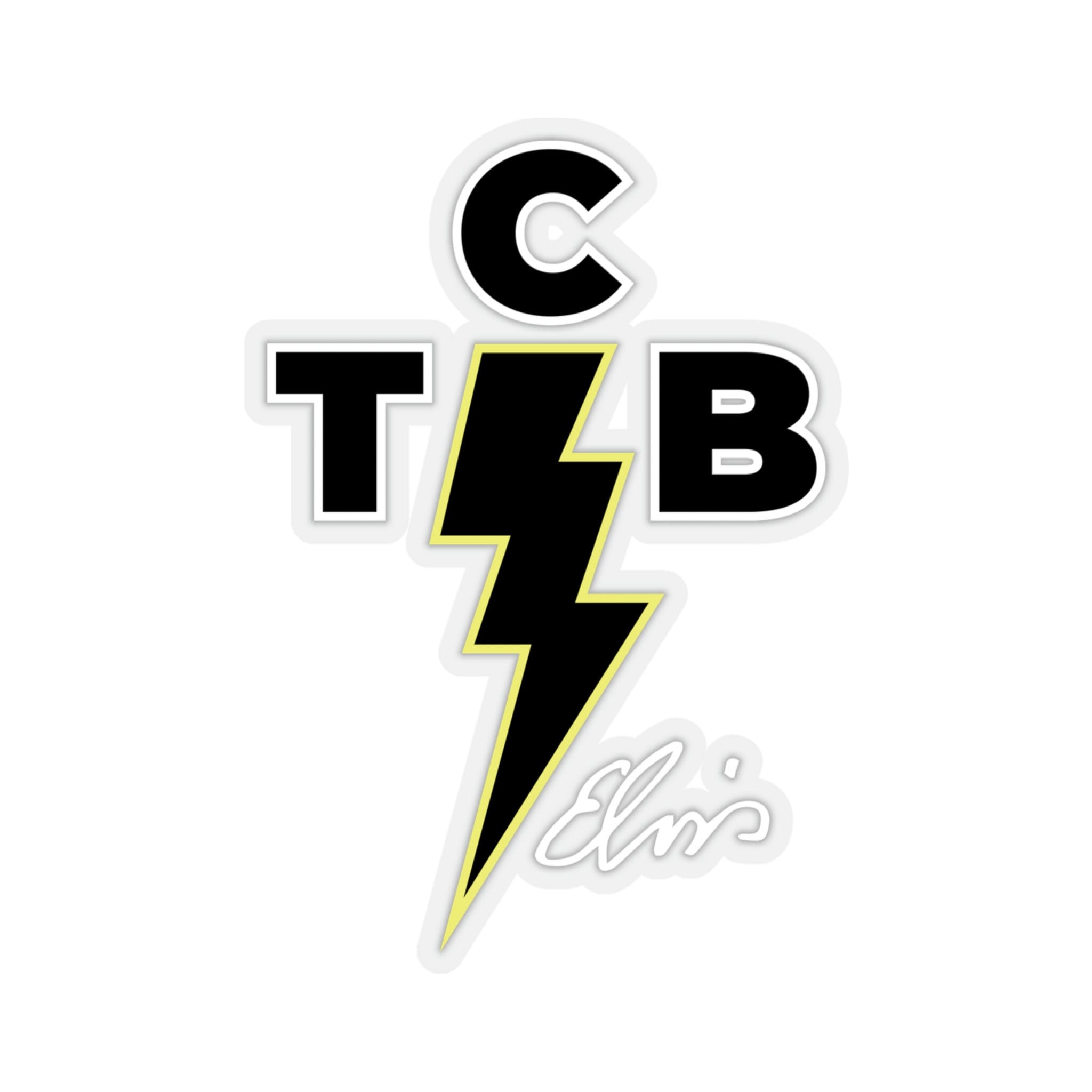 Elvis TCB Sticker Rock and Roll 4 Sizes - Etsy