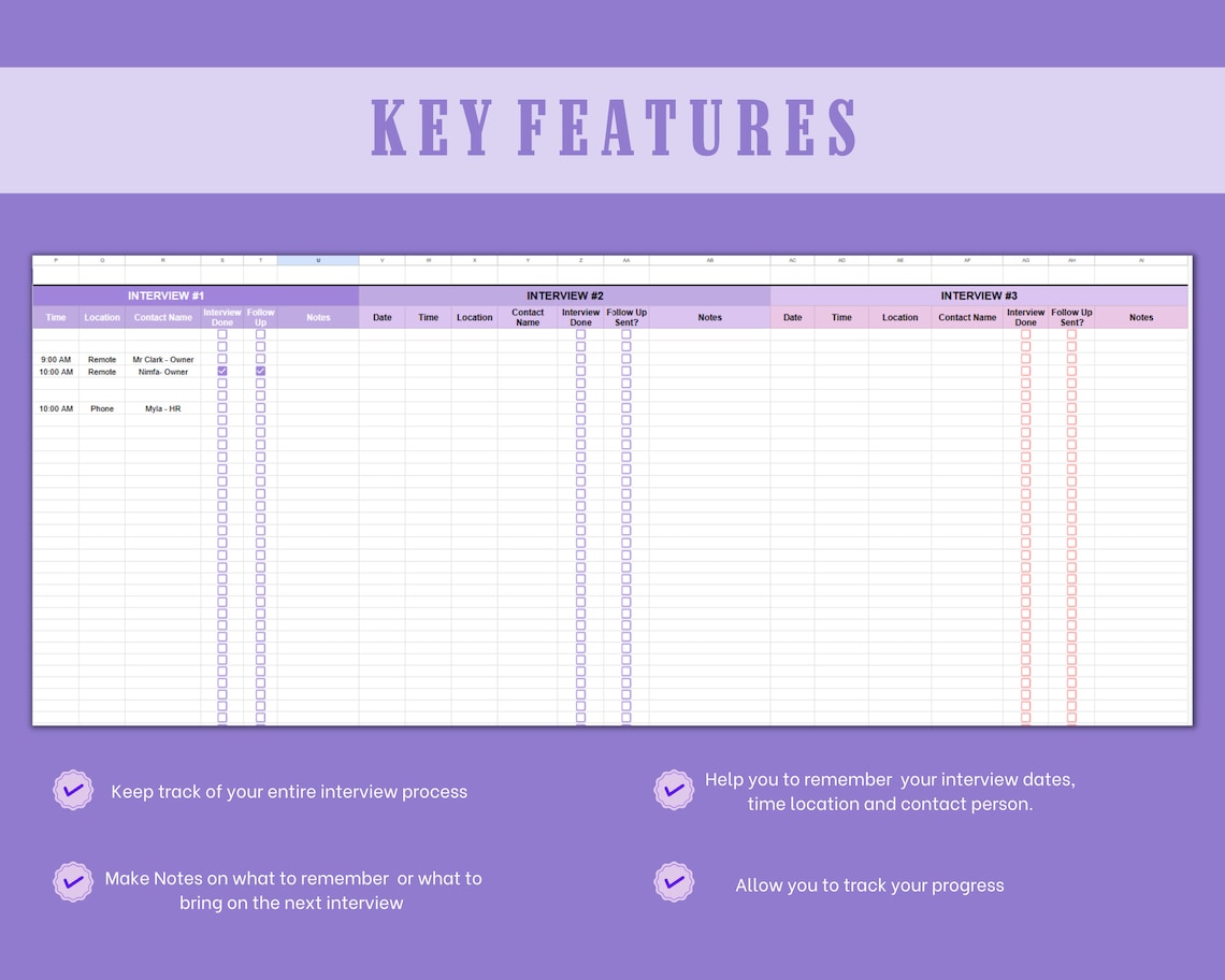 Job Application Tracker Job Search Dashboard Google Sheet Job Tracker ...