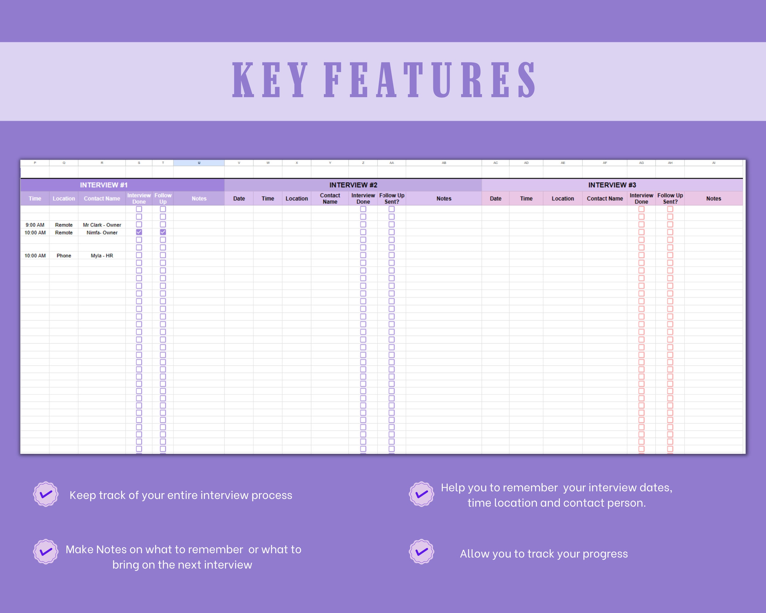 Job Application Tracker Job Search Dashboard Google Sheet Job Tracker ...