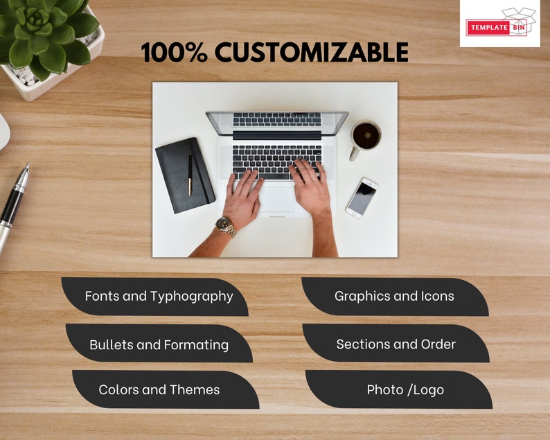 Clean Resume Template Word Minimalist Professional Resume Modern Resume ...