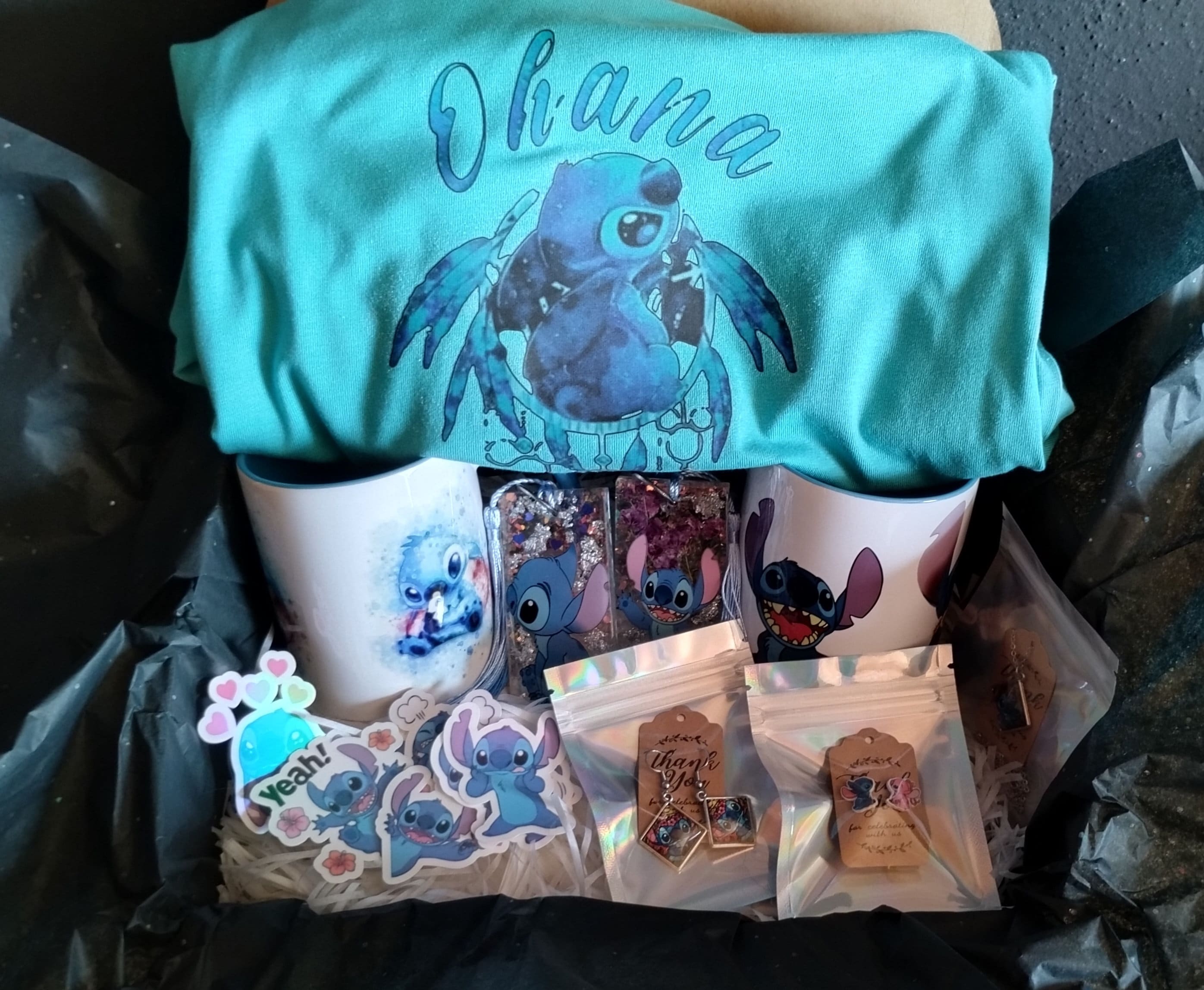 Stitch Mystery Box, Random Box Stitch, Gift Box Stitch, Blue Gift Box ...