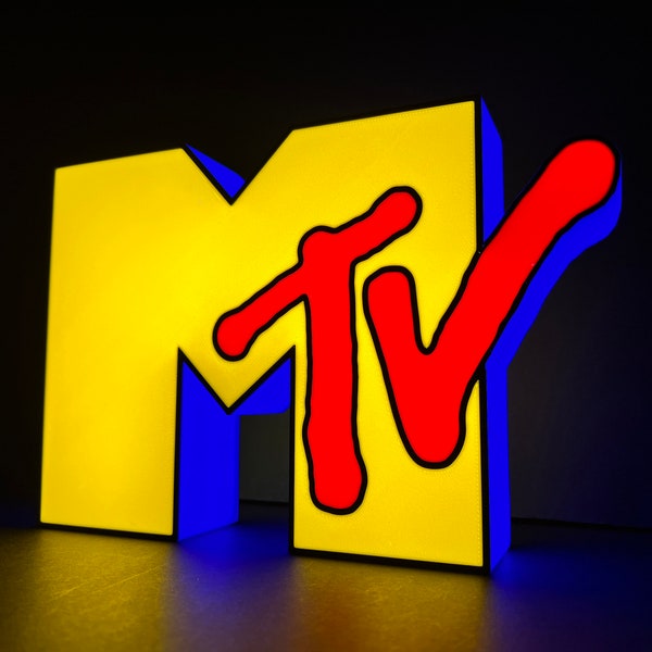 Mtv Music Neon Sign - Etsy