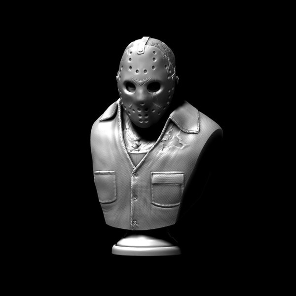 Jason Voorhees Bust - Etsy