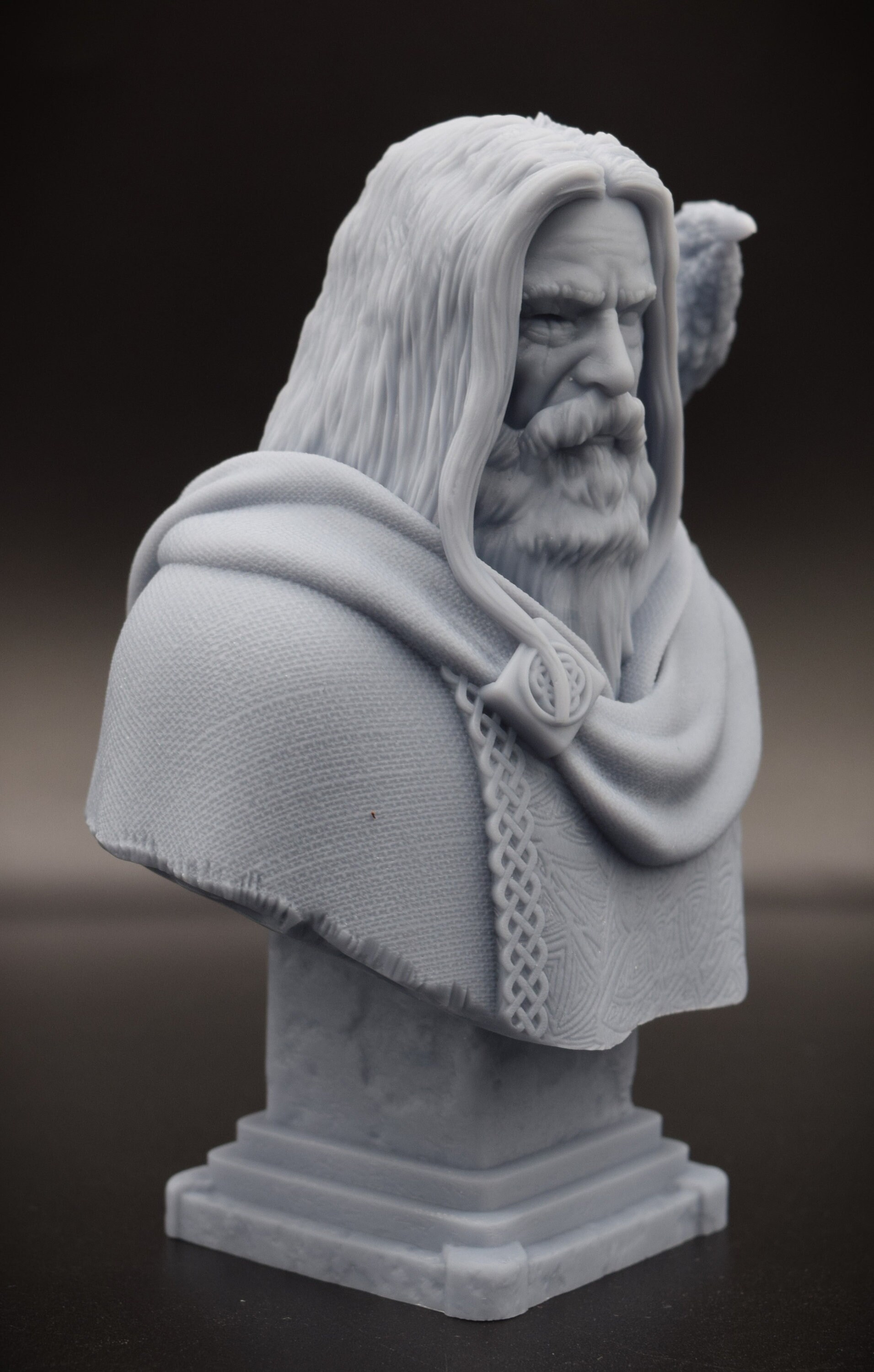 3D Printed 8K Resin 1/6th Scale Odin the Wanderer Bust - Etsy UK