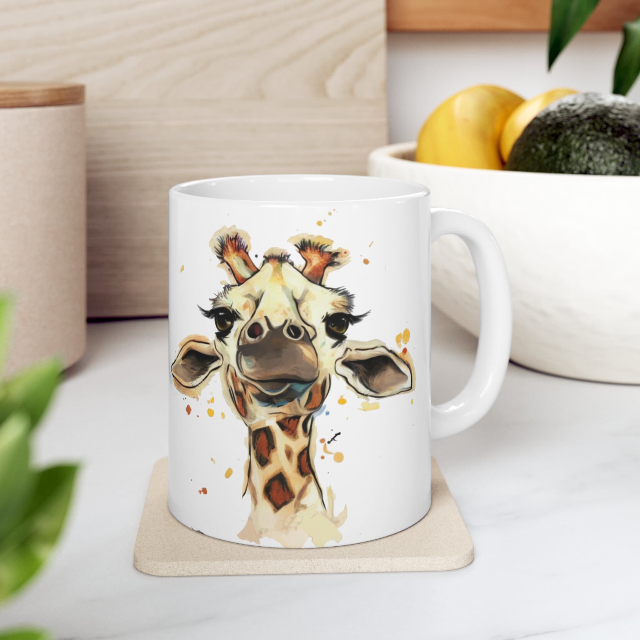 Adorable Giraffe Coffee Mug You Will Be the Envy of Any Giraffe Lover ...
