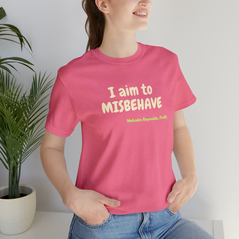 I Aim to Misbehave Unisex Tshirt, Malcolm Reynolds , Misbehave Shirt ...