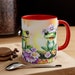 Trio of Frogs Mug, Cute Frog Artwork, Coffee Mug, Artistic Mug, Frog ...