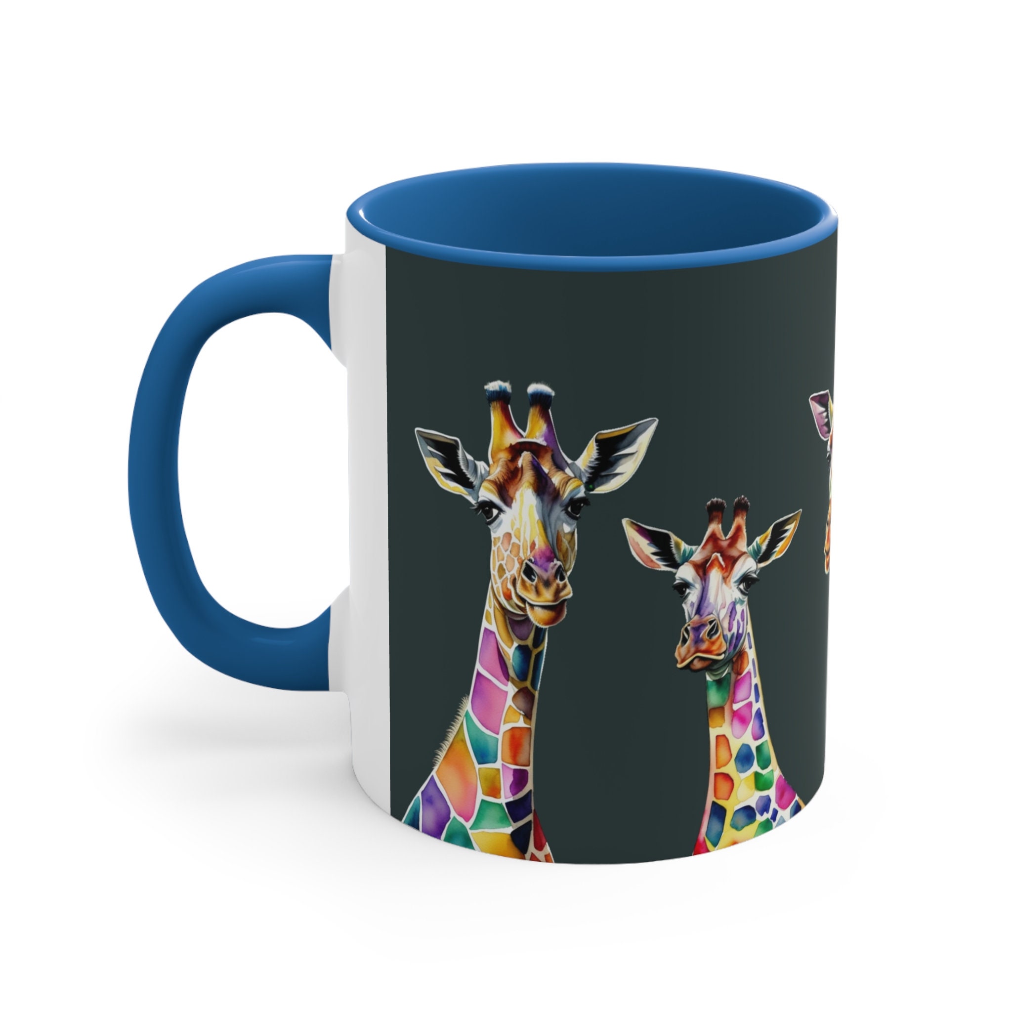 A Confusion of Giraffes Mug Giraffe Artwork Coffee Mug - Etsy