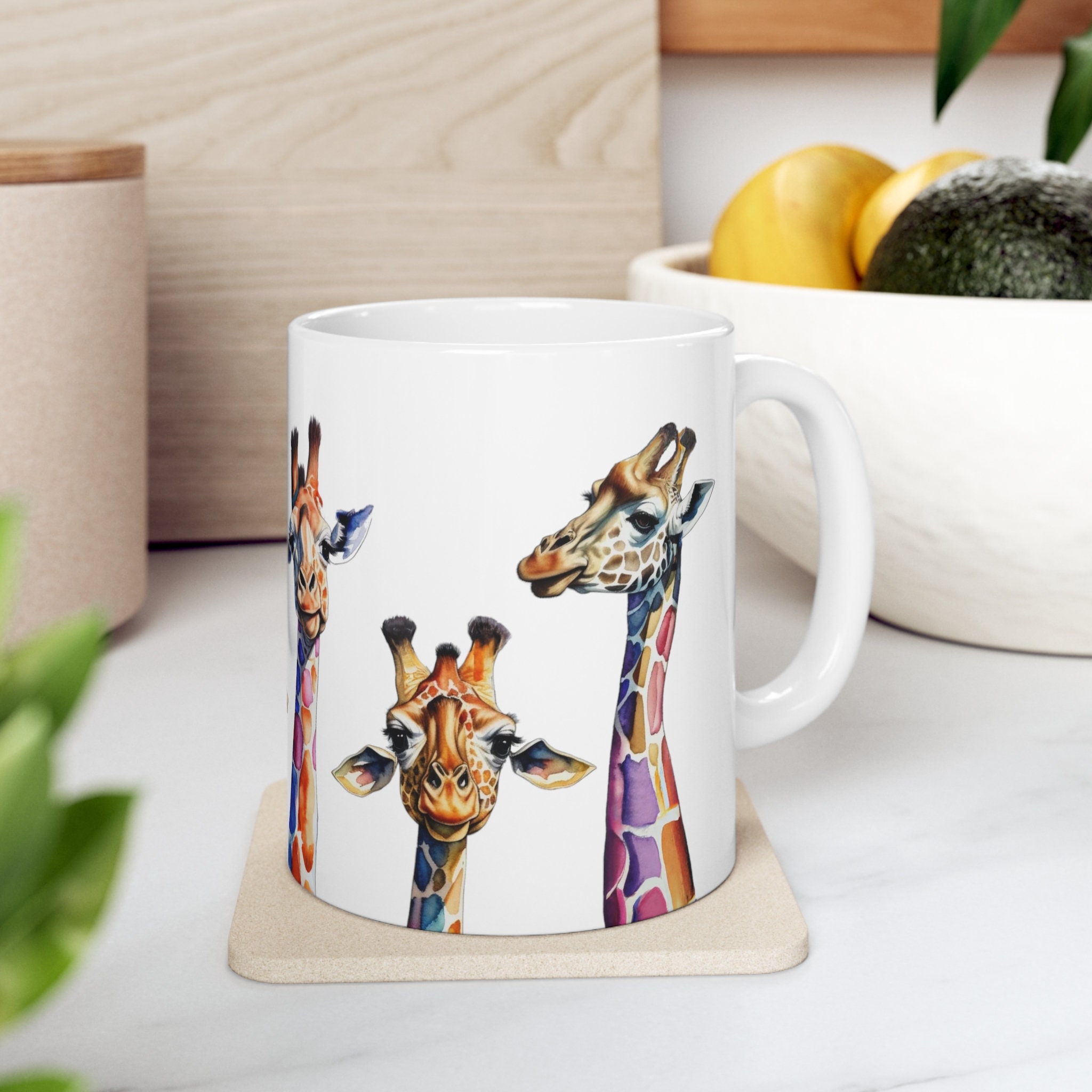 Cute Confusion of Giraffes Mug Perfect for Any Giraffe Lover - Etsy