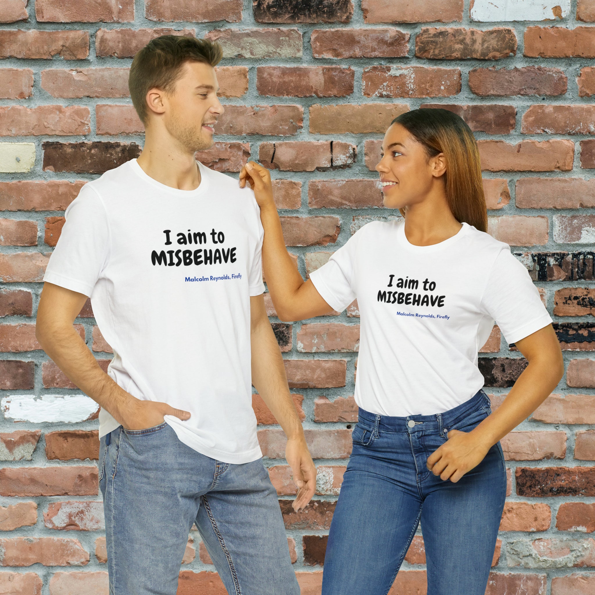 I Aim to Misbehave Unisex Tshirt, Malcolm Reynolds , Misbehave Shirt ...