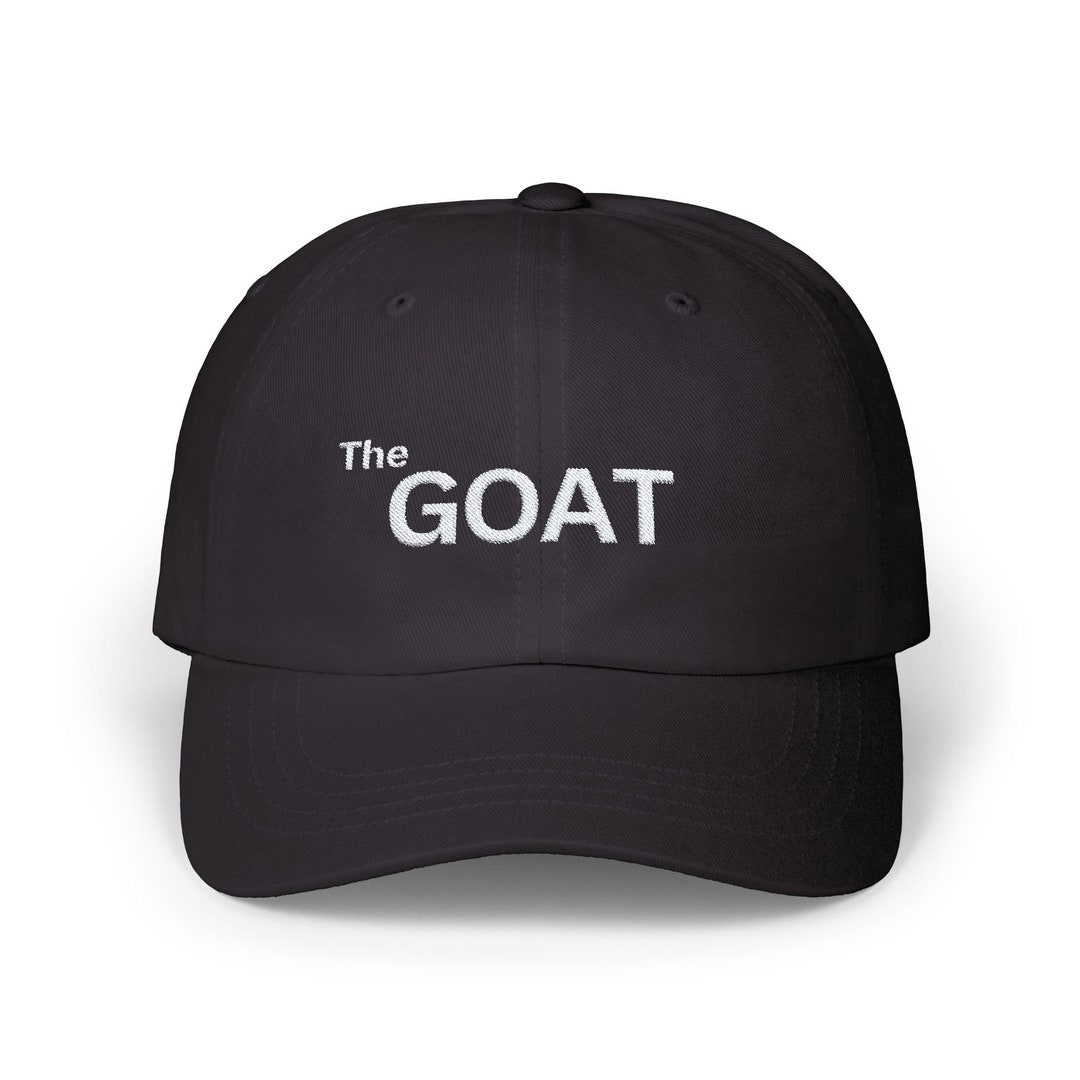 The Goat Embroidered Dad Hat , Embroidered Unisex Hat, Dad Cap ...