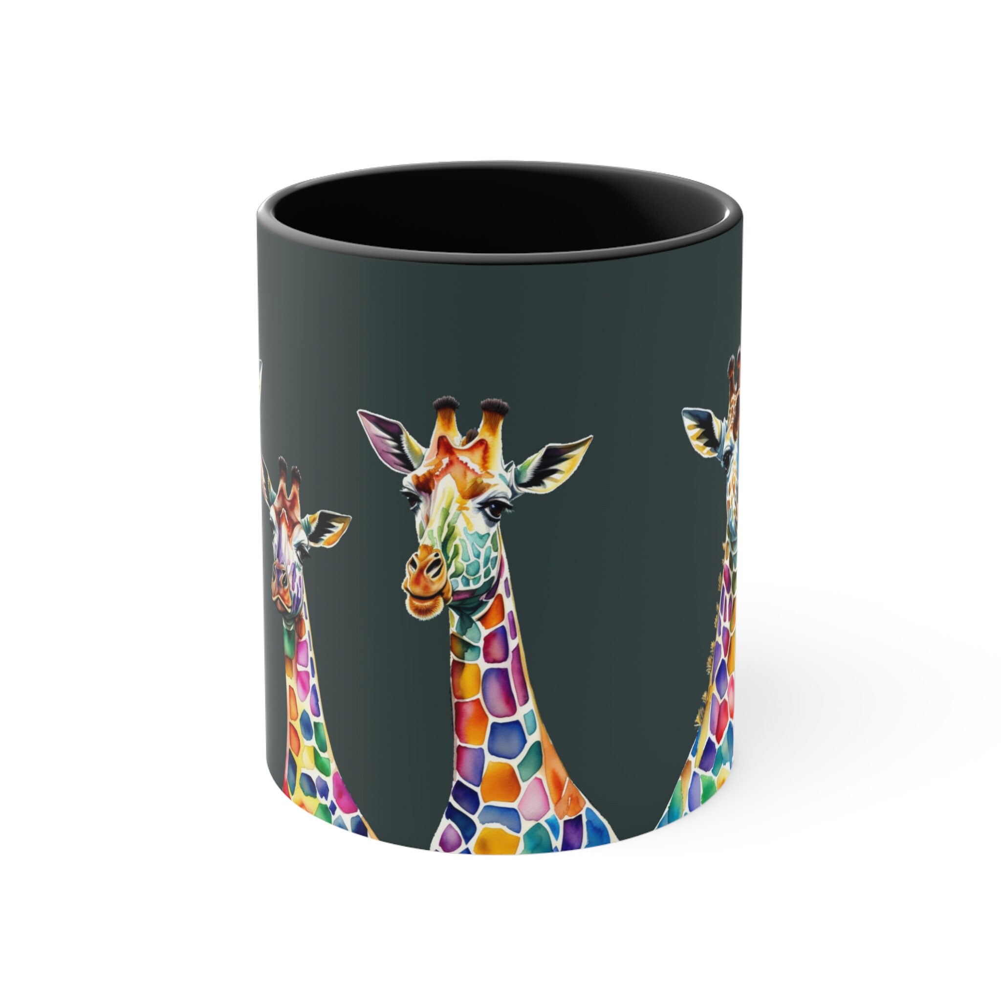 A Confusion of Giraffes Mug Giraffe Artwork Coffee Mug - Etsy