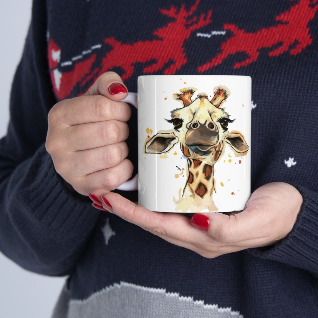 Adorable Giraffe Coffee Mug - You Will Be the Envy of Any Giraffe Lover ...